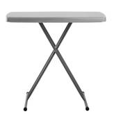 Iceberg Enterprises IndestrucTableTOO 30'' Rectangular Adjustable Folding Table & Reviews | Wayfair